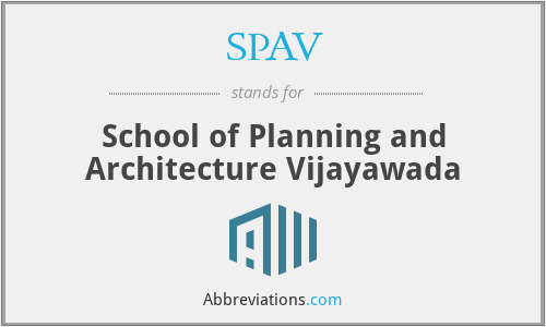 What does SPAV stand for?