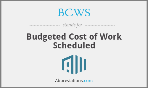 What does BCWS stand for?