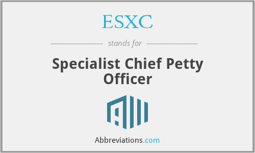 What does ESXC stand for?