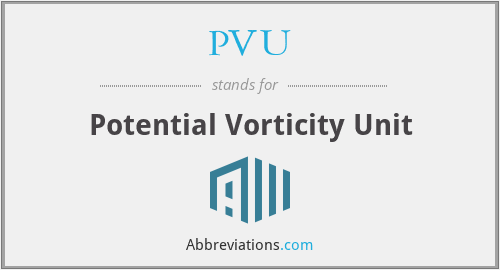 What does PVU stand for?