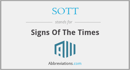 What does SOTT stand for?