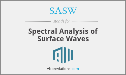 What does SASW stand for?