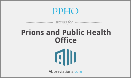 What does PPHO stand for?