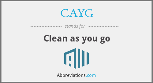 What does CAYG stand for?