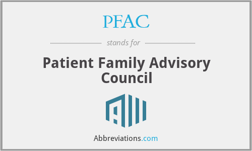 What does PFAC stand for?
