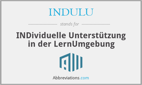 What does INDULU stand for?