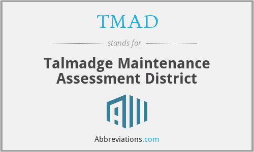 What does TMAD stand for?