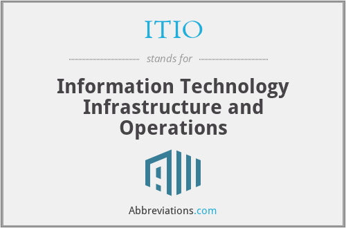 What does ITIO stand for?