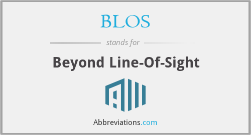 What does BLOS stand for?