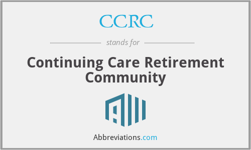 What does CCRC stand for?