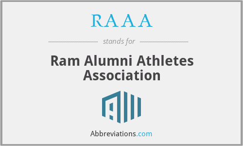 What does RAAA stand for?