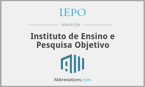 What does IEPO stand for?