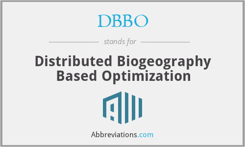 What does DBBO stand for?
