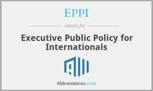 What does EPPI stand for?