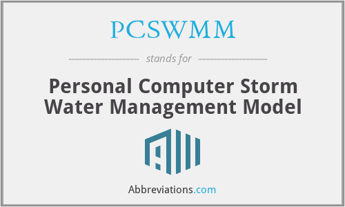 What does PCSWMM stand for?