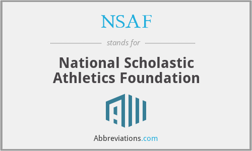 What does NSAF stand for?