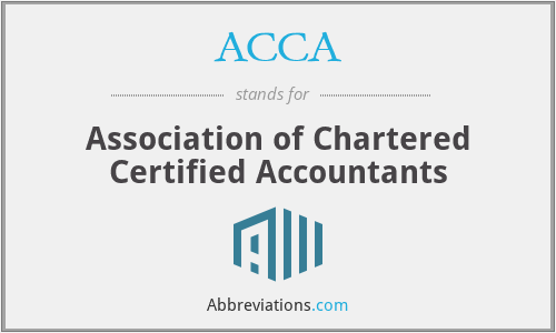 What does ACCA stand for?