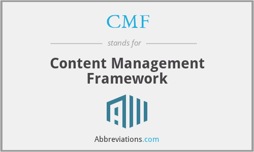 What does CMF stand for?