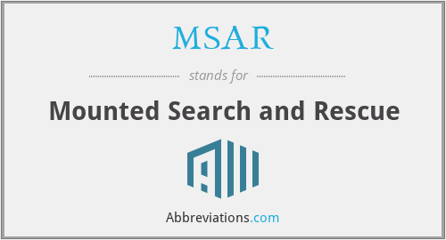 What does MSAR stand for?