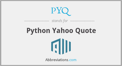 What does PYQ stand for?