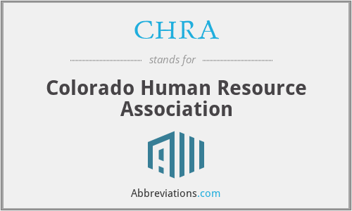 What does CHRA stand for?