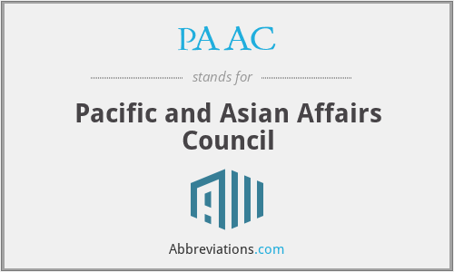 What does PAAC stand for?