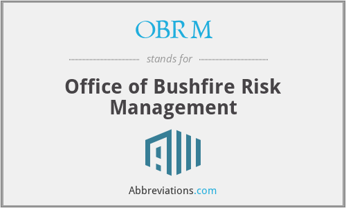 What does OBRM stand for?
