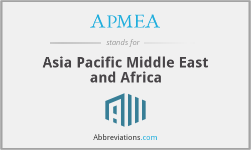 What does APMEA stand for?