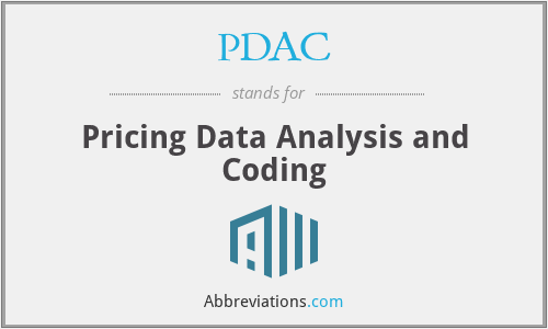 What does PDAC stand for?