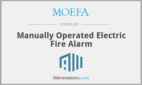 What does MOEFA stand for?