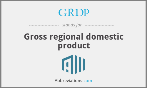 What does GRDP stand for?