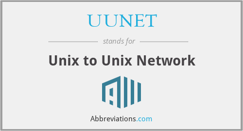What does UUNET stand for?