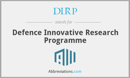 What does DIRP stand for?