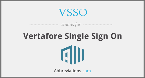 What does VSSO stand for?