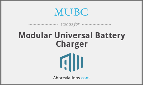 What does MUBC stand for?