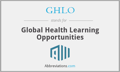 What does GHLO stand for?