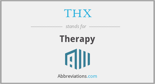 What is the abbreviation for therapy?