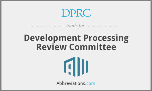 What does DPRC stand for?