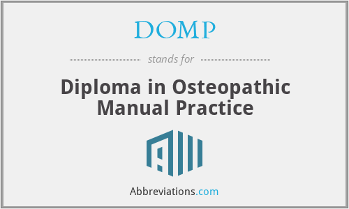 What does DOMP stand for?