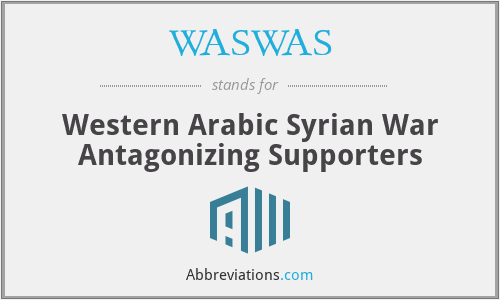What does WASWAS stand for?