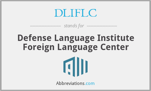 What does DLIFLC stand for?