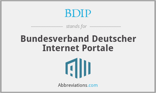 What does BDIP stand for?
