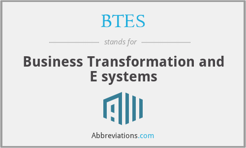What does BTES stand for?
