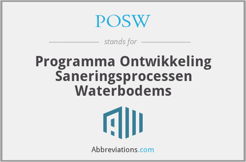 What does POSW stand for?
