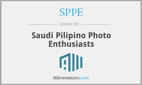 What Does Sppe Stand For