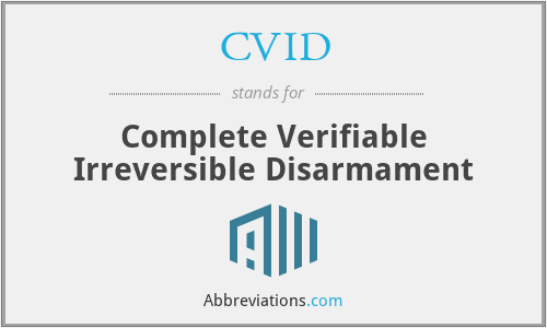 What does CVID stand for?