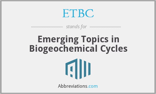 What does ETBC stand for?