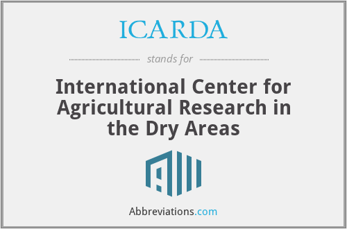 What does ICARDA stand for?