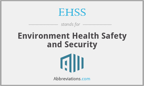 What does EHSS stand for?