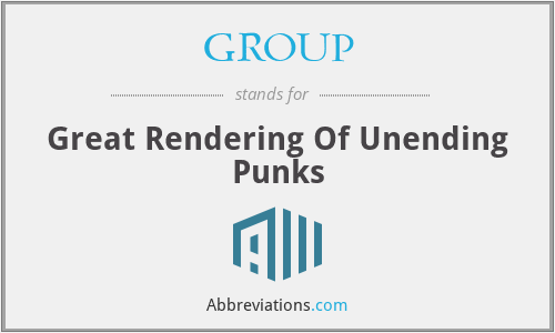 What does GROUP stand for?